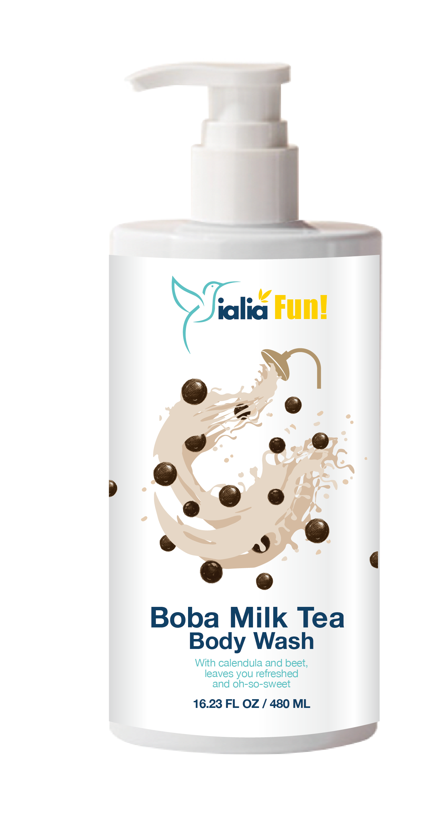 Boba Milk Tea Body Wash – Sialia USA